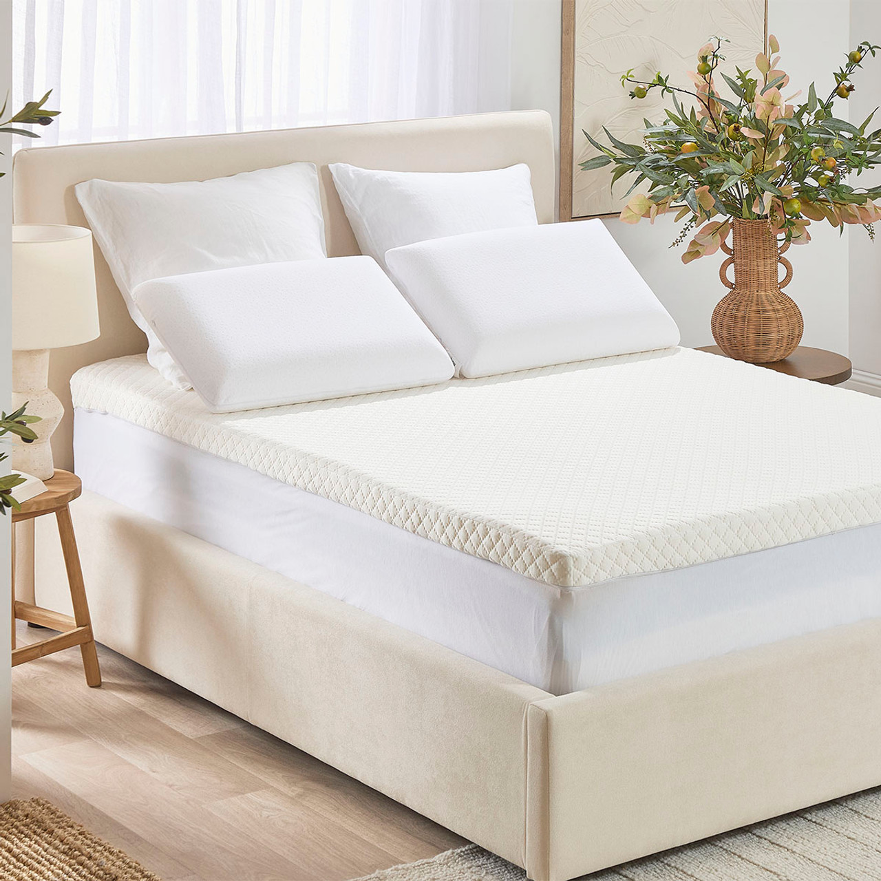 7cm mattress topper king size store
