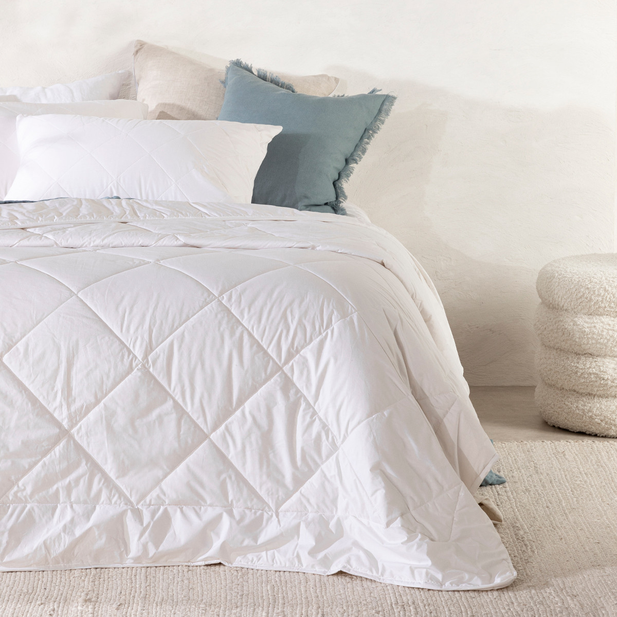 Eco Living 300gsm Washable Wool Quilt - Pillow Talk