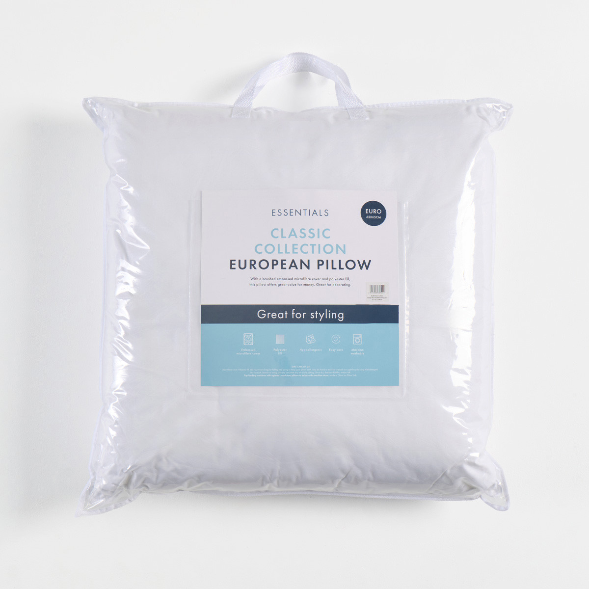 Classic Collection European Pillow - Pillow Talk