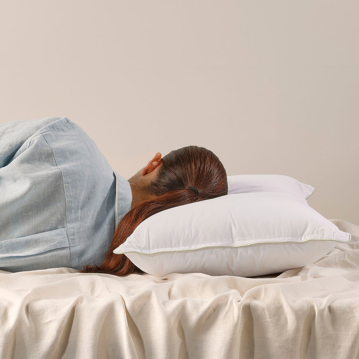 Hypoallergenic Microfibre Firm Pillow - Pillow Talk