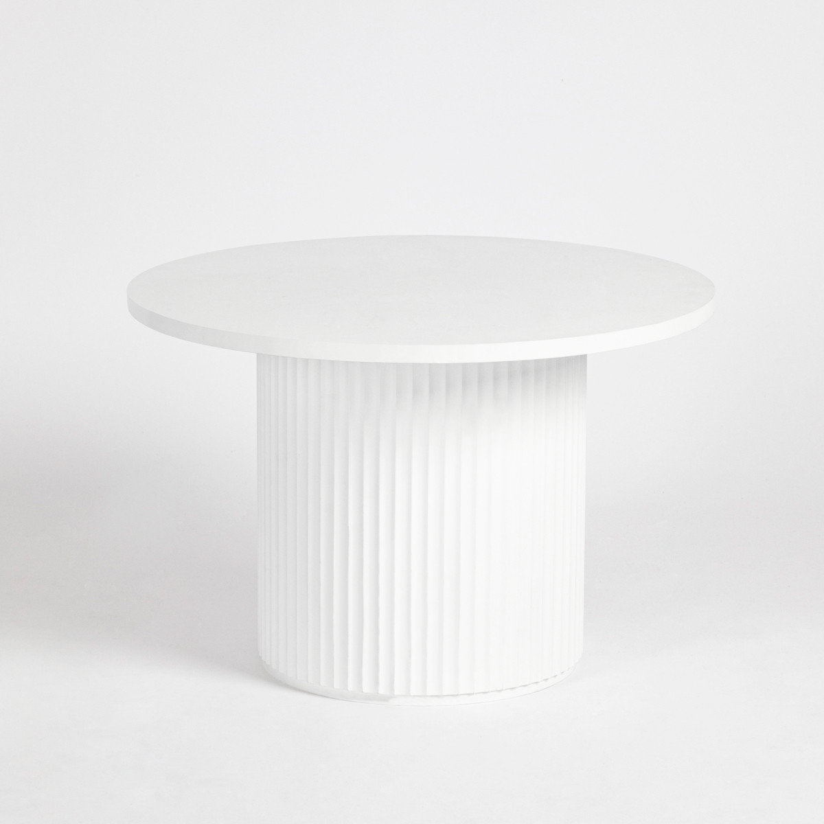 Tully Fluted Coffee Table - Pillow Talk