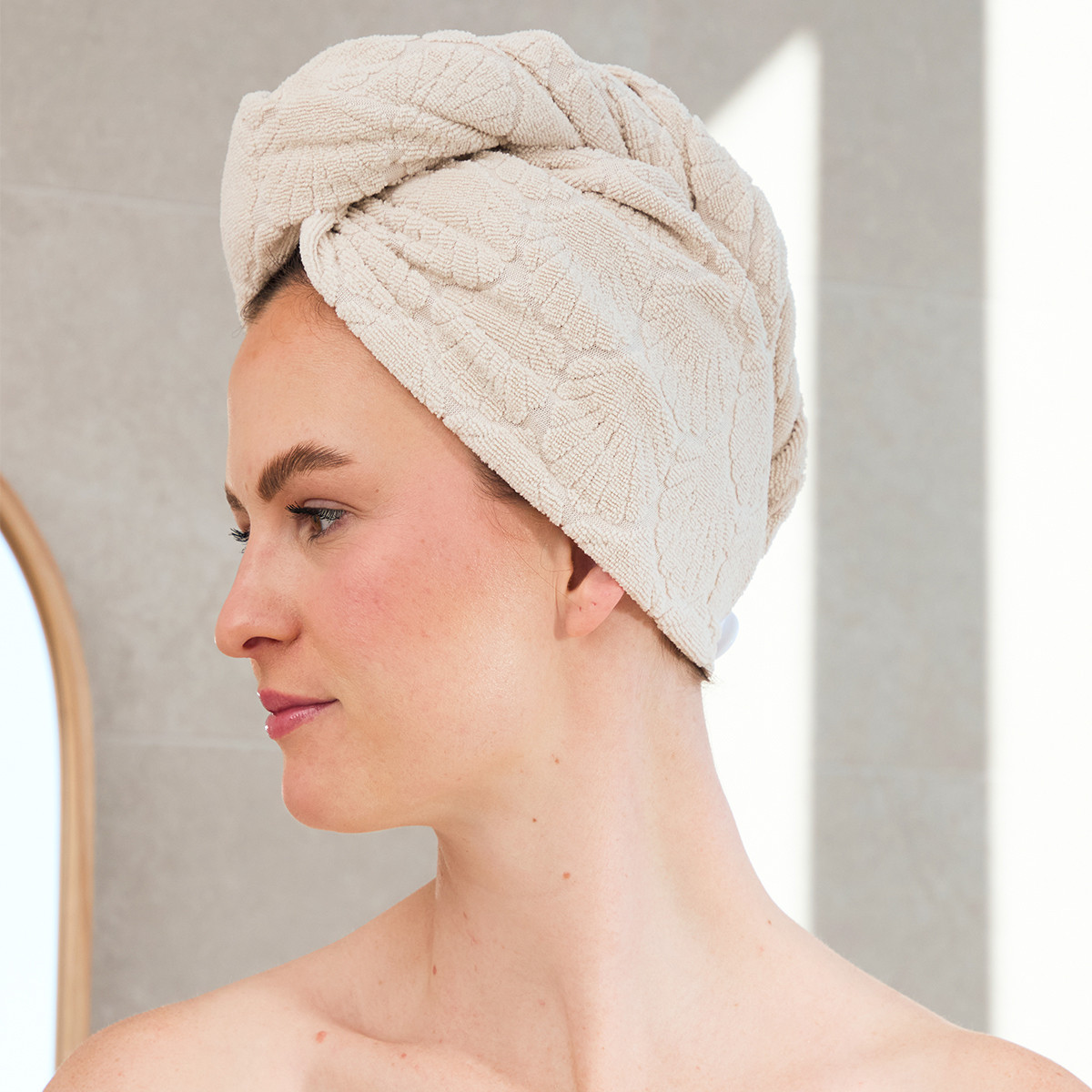 Shell Microfibre Towel Wrap Range - Pillow Talk