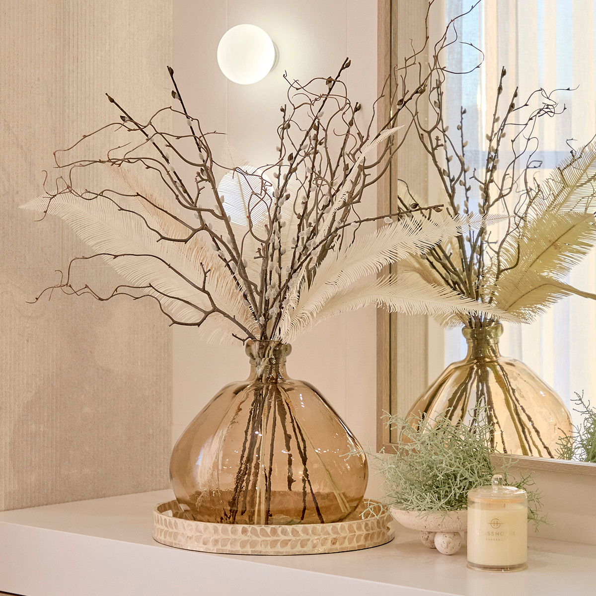 Artificial Wild Willow Branch - Pillow Talk