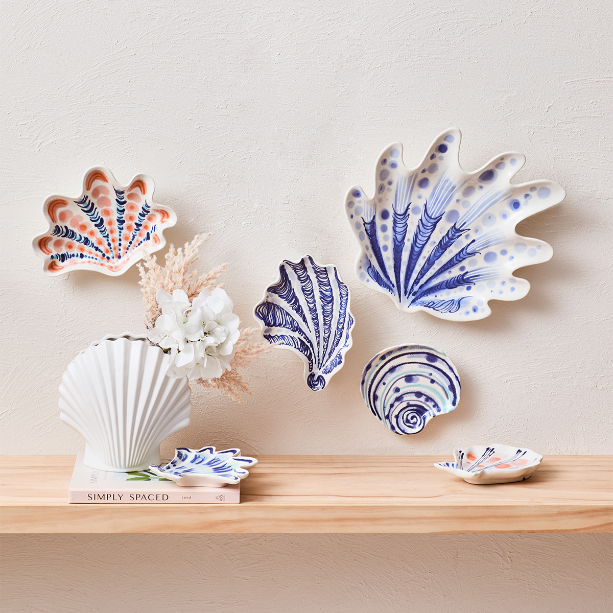 Cora Shell Plate / Wall Hanging - Pillow Talk