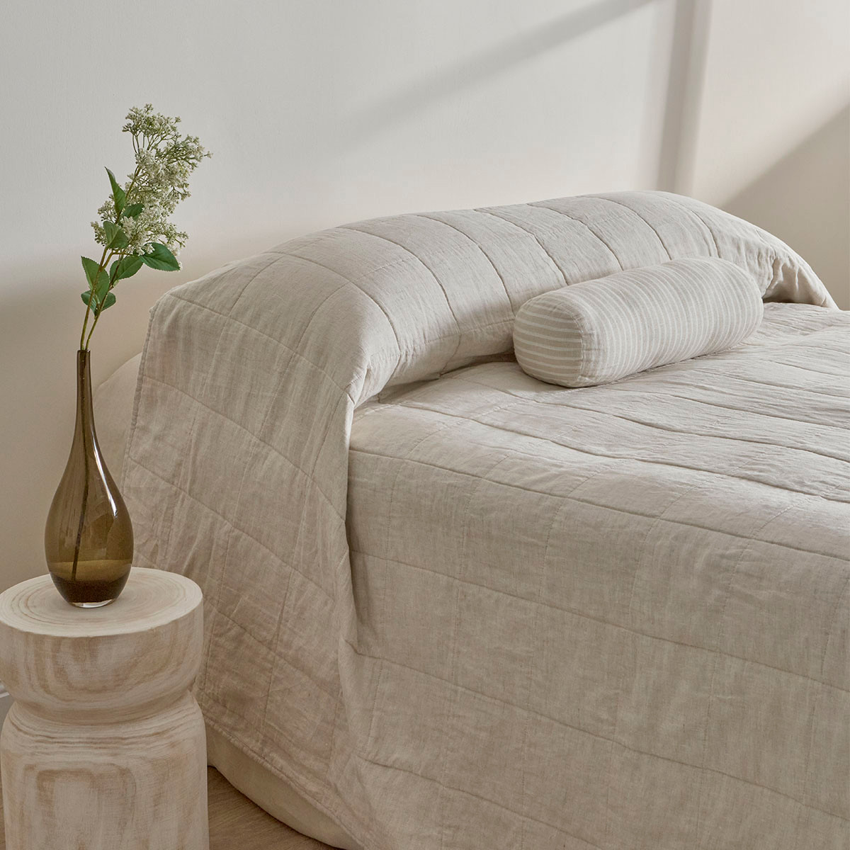 Washed Linen Coverlet Set - Pillow Talk