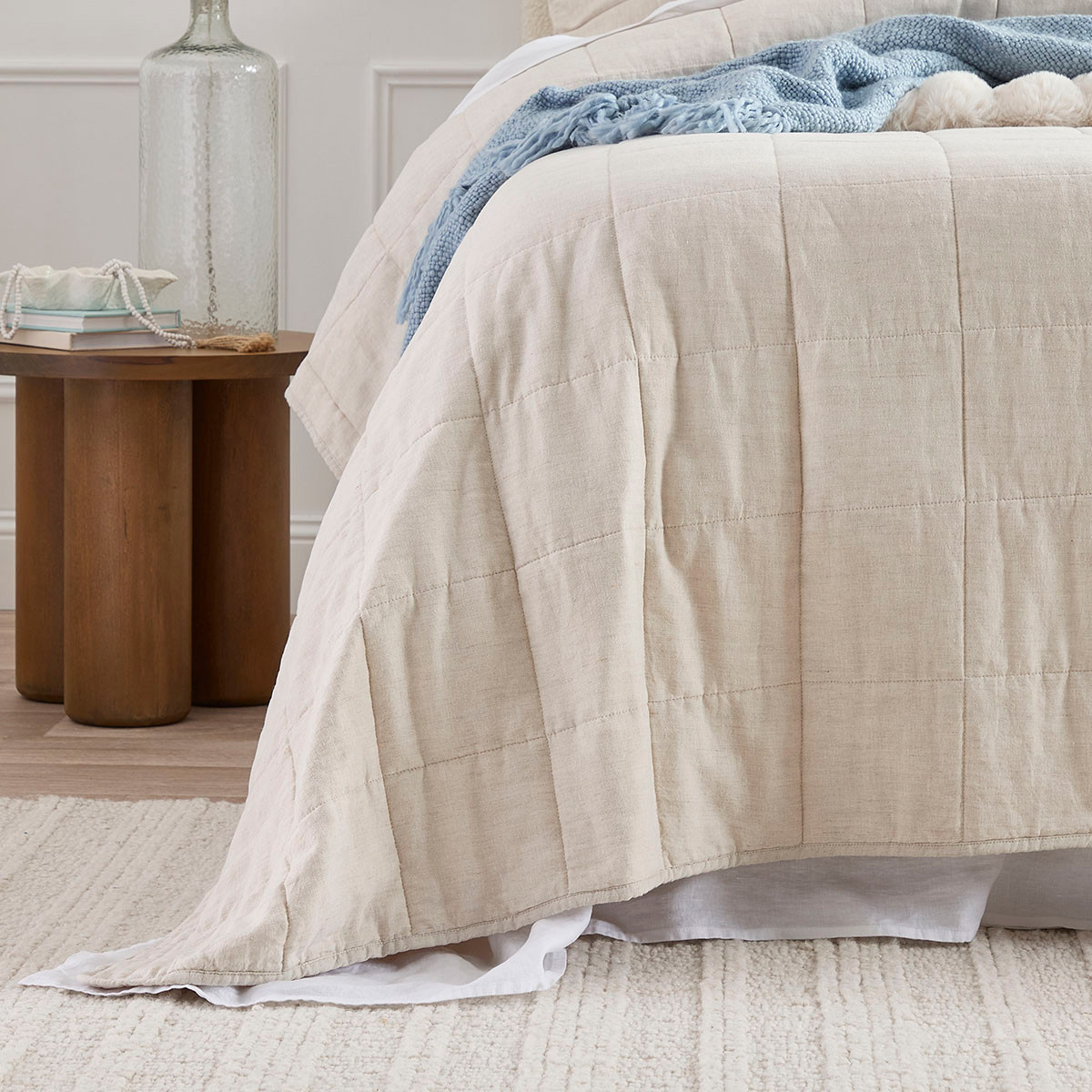 Washed Linen Coverlet Set - Pillow Talk