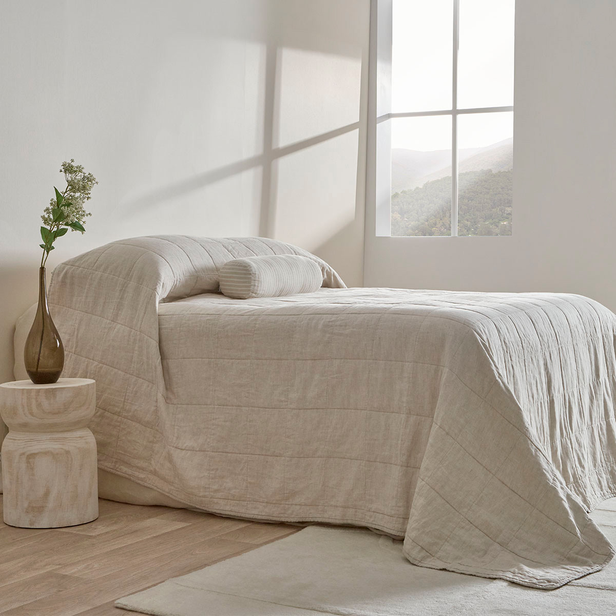 Washed Linen Coverlet Set - Pillow Talk