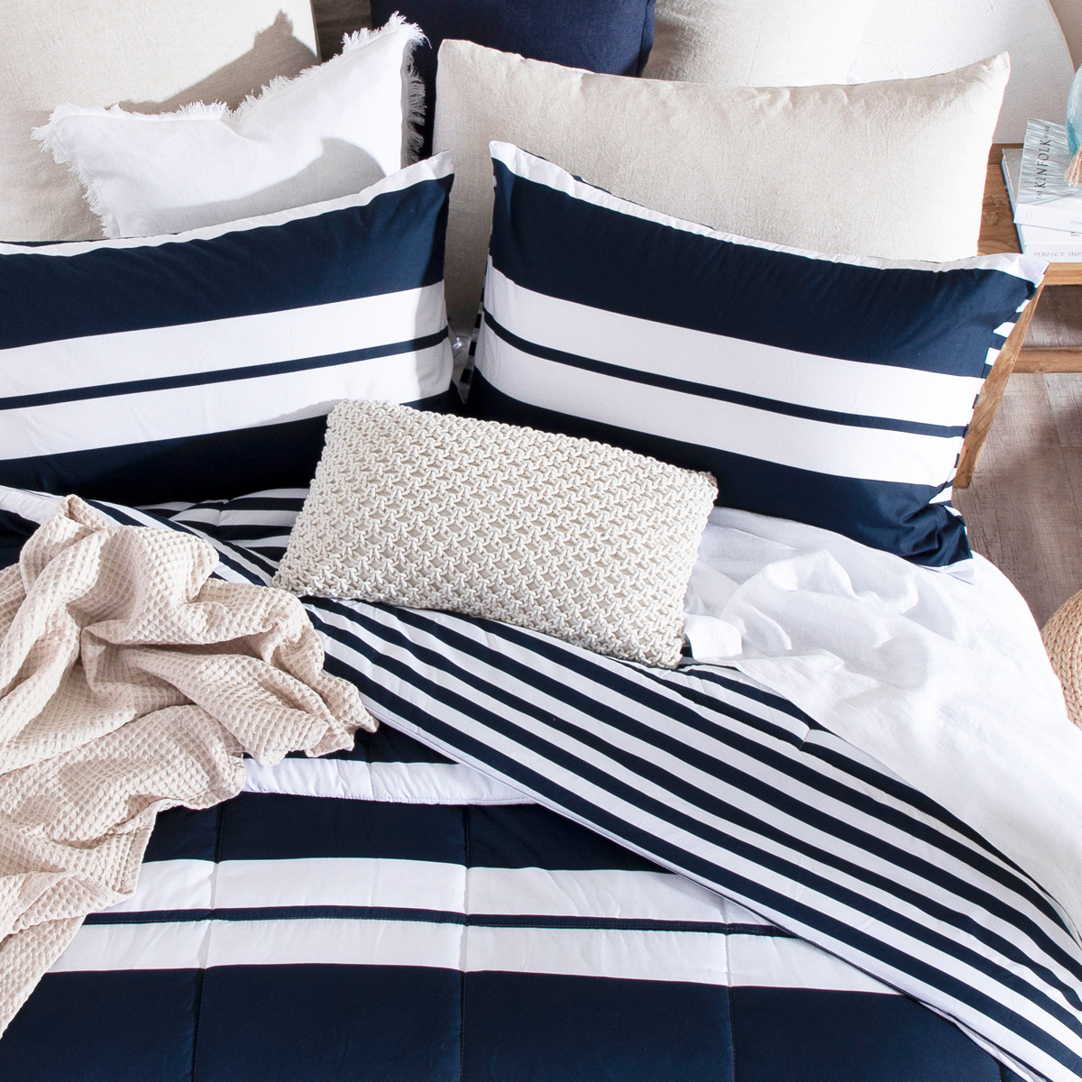 Kingscliff Comforter Set - Pillow Talk