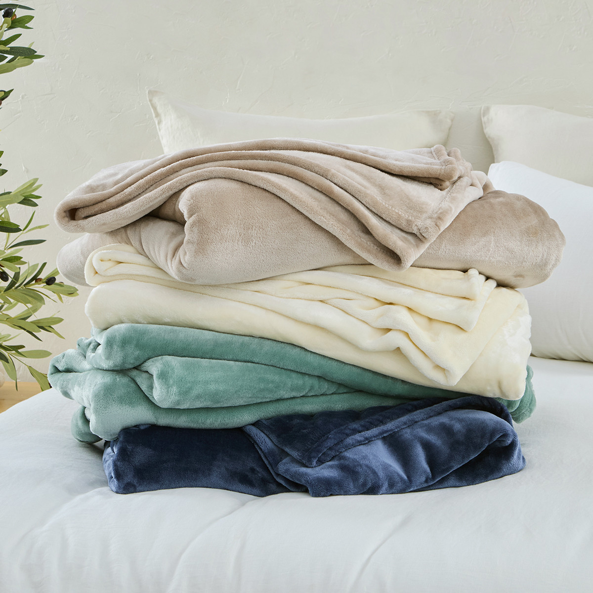 Simply The Softest 350gsm Microfibre Blanket - Pillow Talk