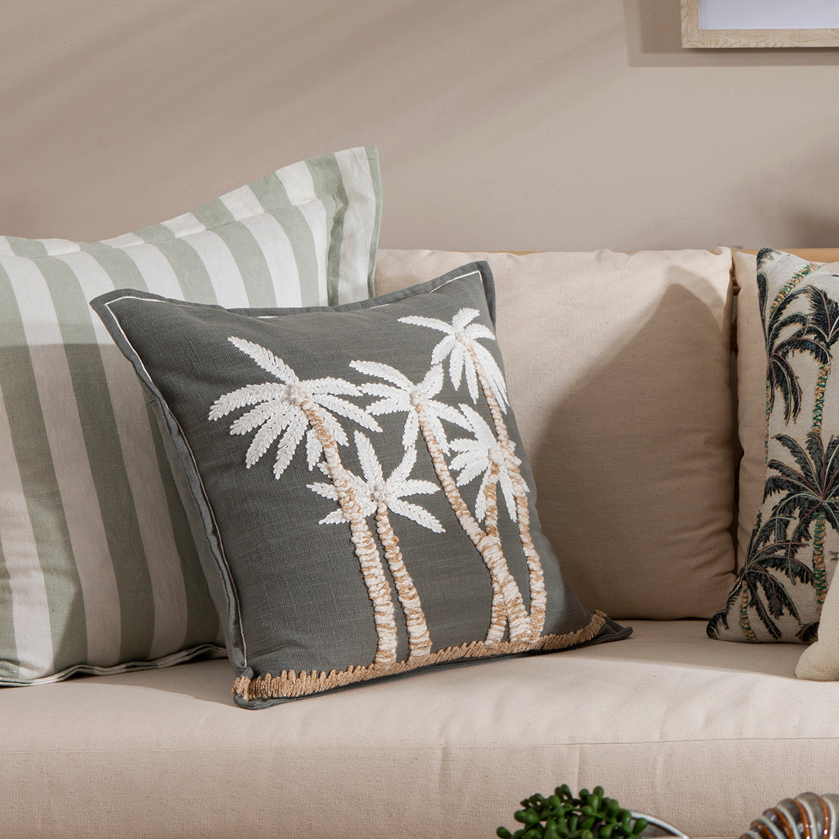 Barbados Feather Cushion - Pillow Talk