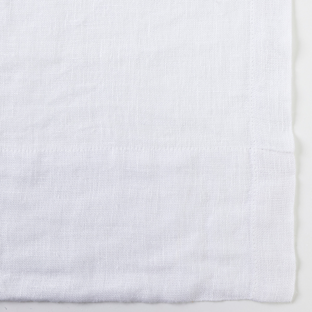 Washed Linen White Sheer Curtain Pair - Pillow Talk