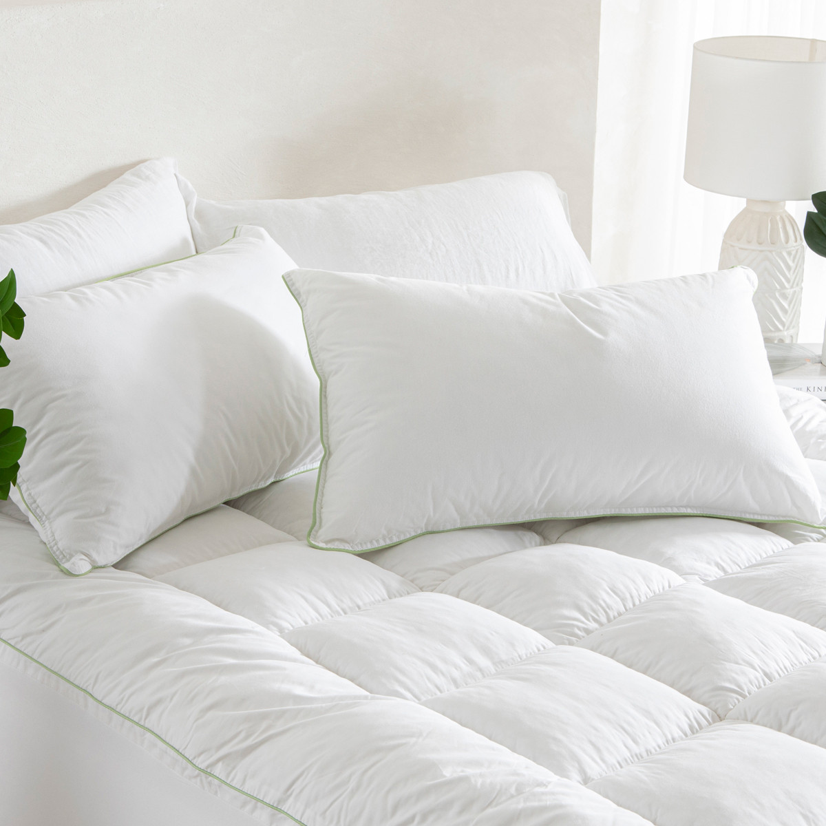 Hypoallergenic Microfibre Firm Pillow - Pillow Talk