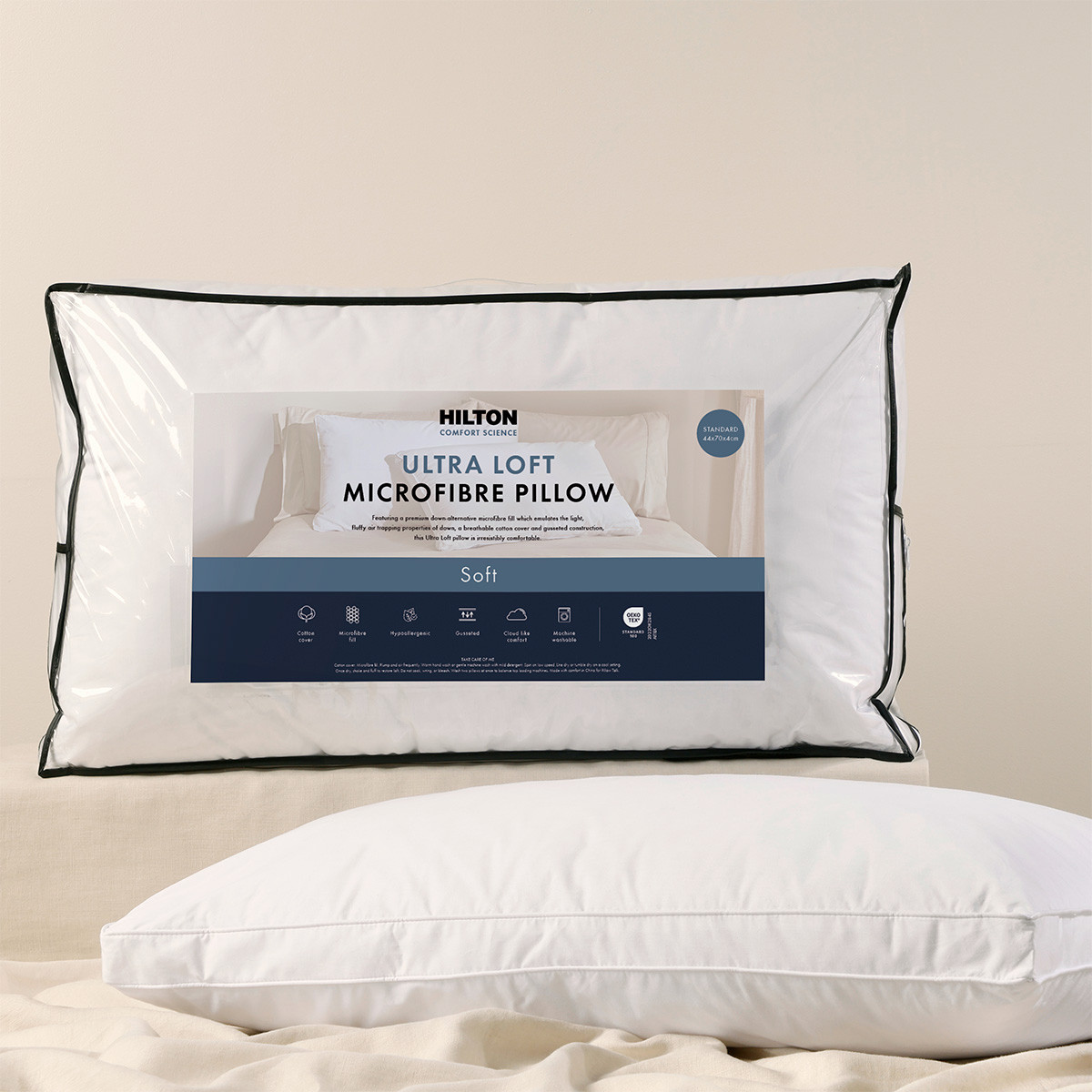 Ultra Loft Soft Microfibre Pillow - Pillow Talk