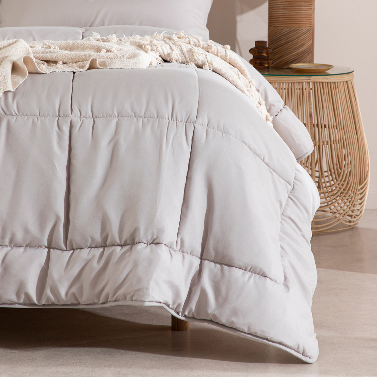 Snoozi Cube Natural Microfibre Comforter Set - Pillow Talk