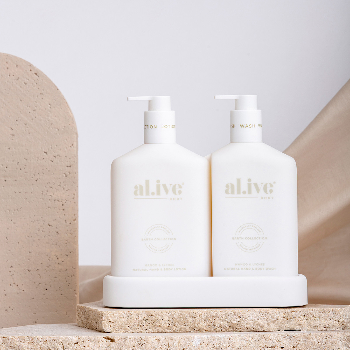 Mango & Lychee Body Wash & Lotion Duo - Pillow Talk