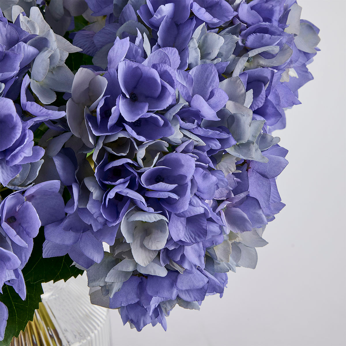 Artificial Hydrangea Stem - Pillow Talk