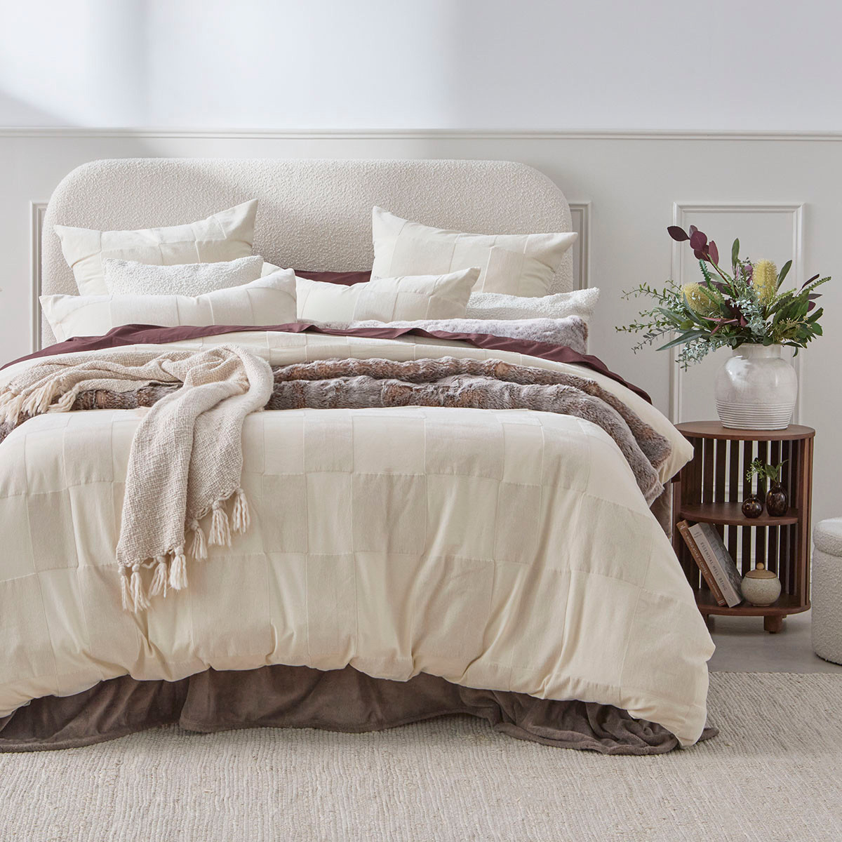 Tayson Check Quilt Cover Set - Pillow Talk