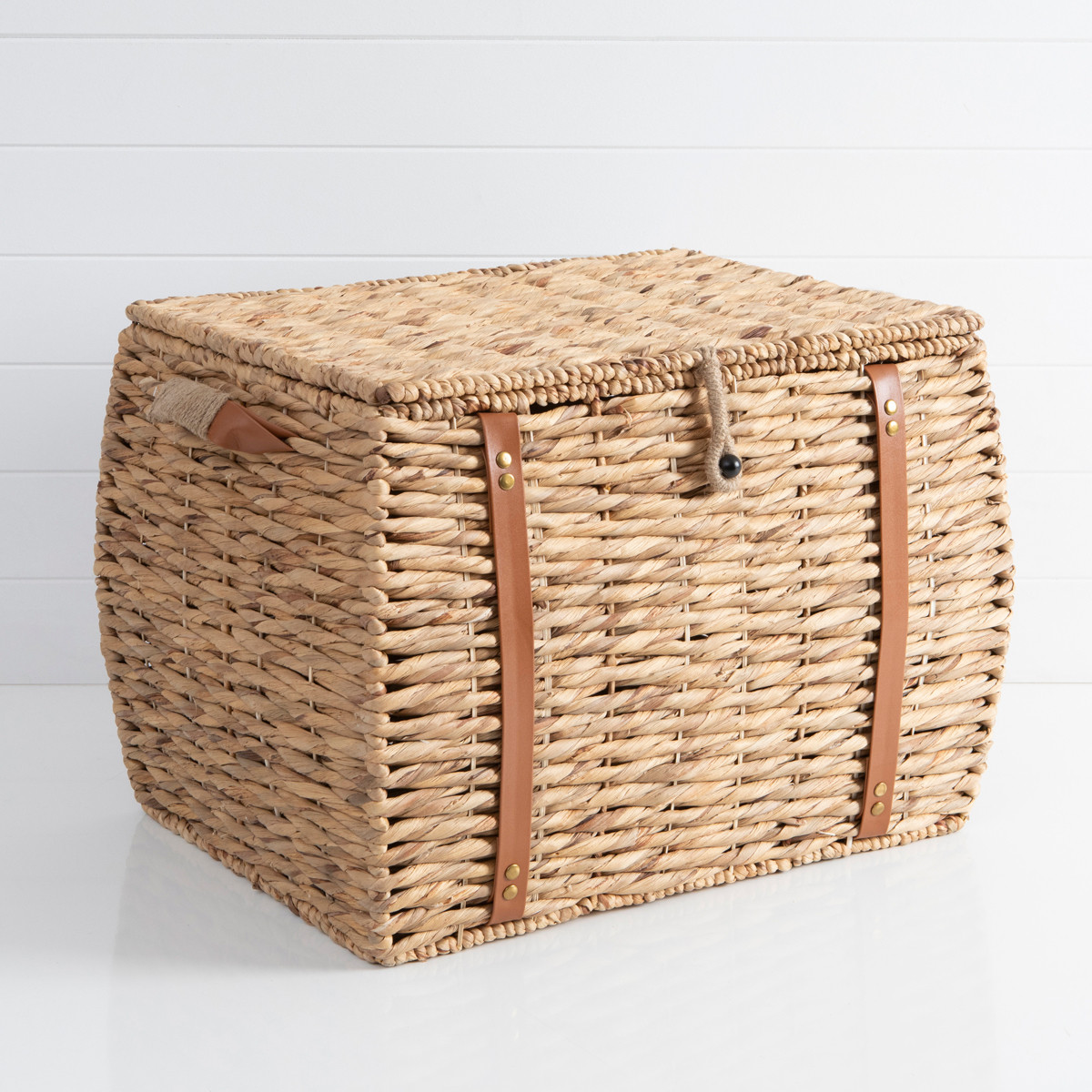 Hamptons Woven Storage Trunk Range - Pillow Talk