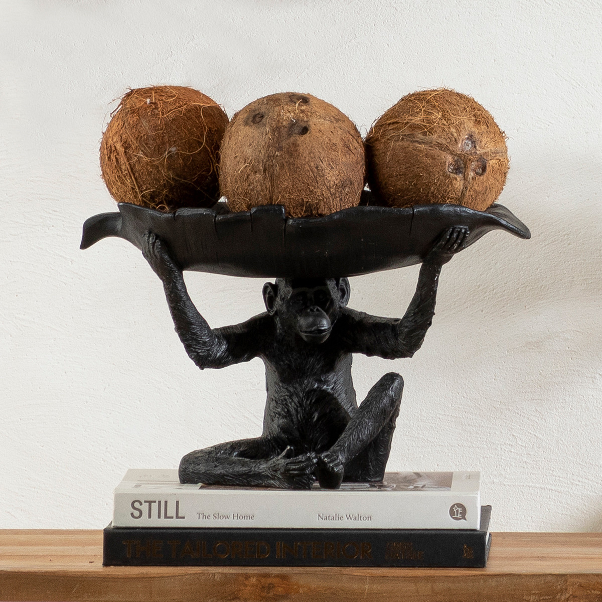 Koko Black Monkey Decorative Sculpture Large - Pillow Talk