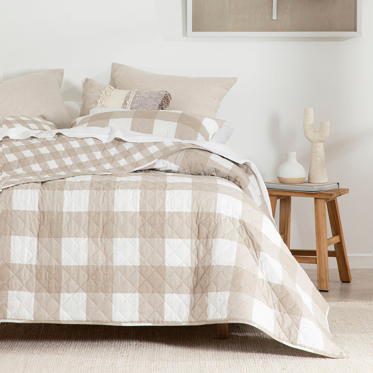 Hayden Reversible Coverlet Set - Pillow Talk