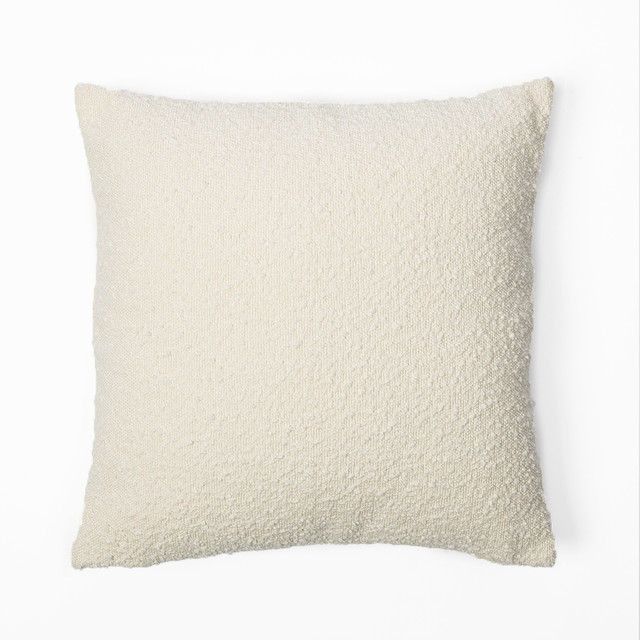 Ava Large Square Boucle Cushion - Pillow Talk