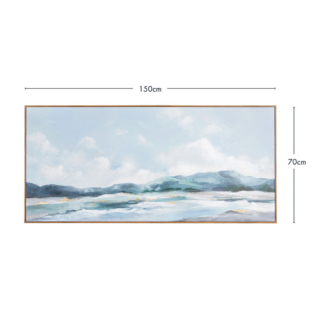 Malo Framed Canvas Wall Art - Pillow Talk