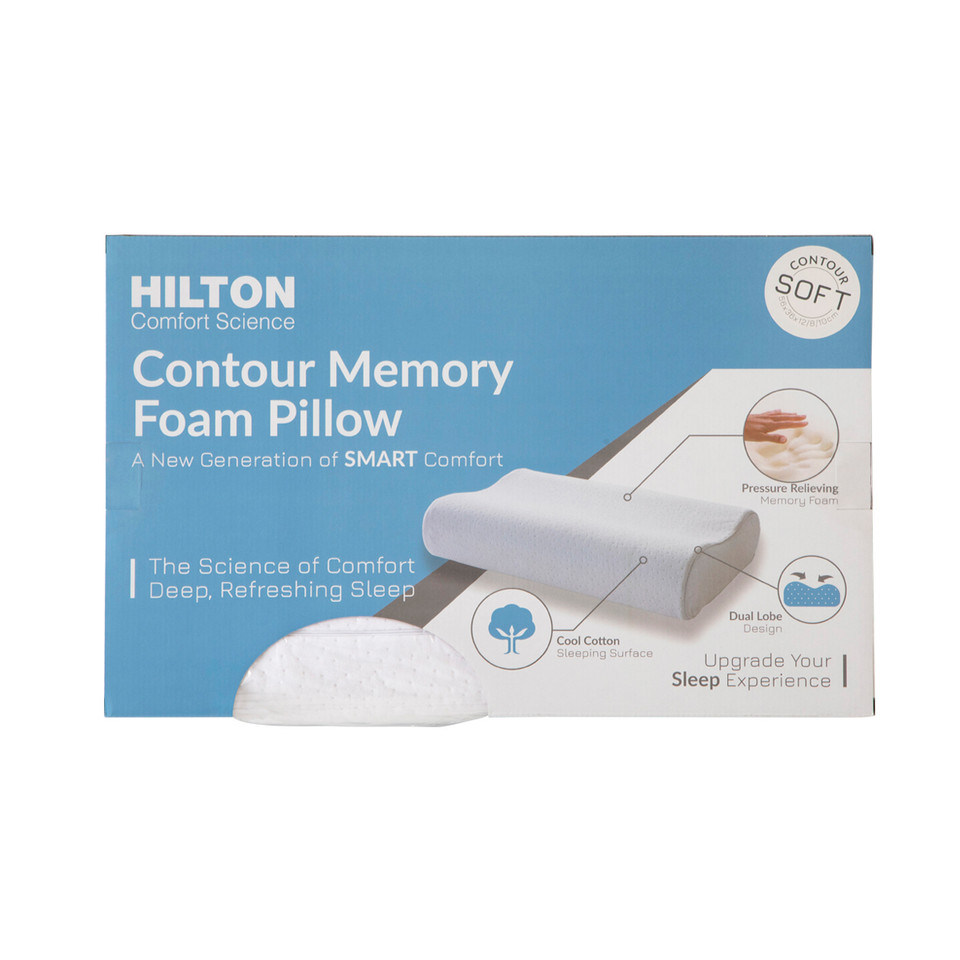 Comfort Science Soft Memory Foam Contour Pillow - Pillow Talk