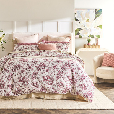 Cressida Floral Quilt Cover Set - Pillow Talk
