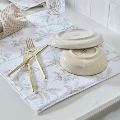 Bangalow Palm Microfibre Drying Mat - Pillow Talk