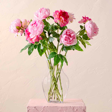 Annabelle Mixed Pink Artificial Flower Bouquet - Pillow Talk