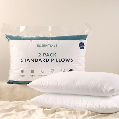 2 Pack Standard Pillows - Pillow Talk