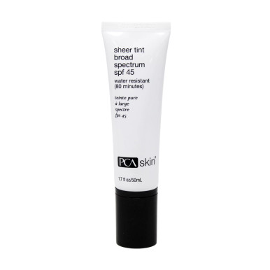 PCA Skin Sheer Tint Broad Spectrum SPF 45 - onlyskincare.com