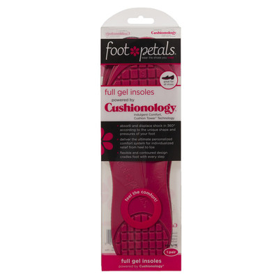 Cushionology Insole by Foot Petals | Full Support Technogel Insole