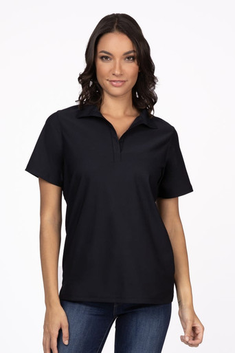 Womens Polo Shirt in Black, Gray, Navy and Royal