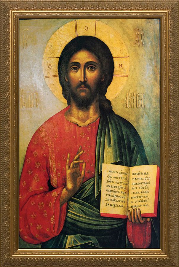 Icon of Christ Framed Print - Nelson Gifts Wholesale