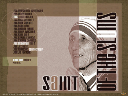 Mother Teresa Poster - Nelson Gifts Wholesale