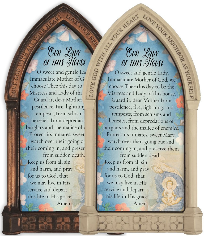 Our Lady of this House Home Doorpost Blessing