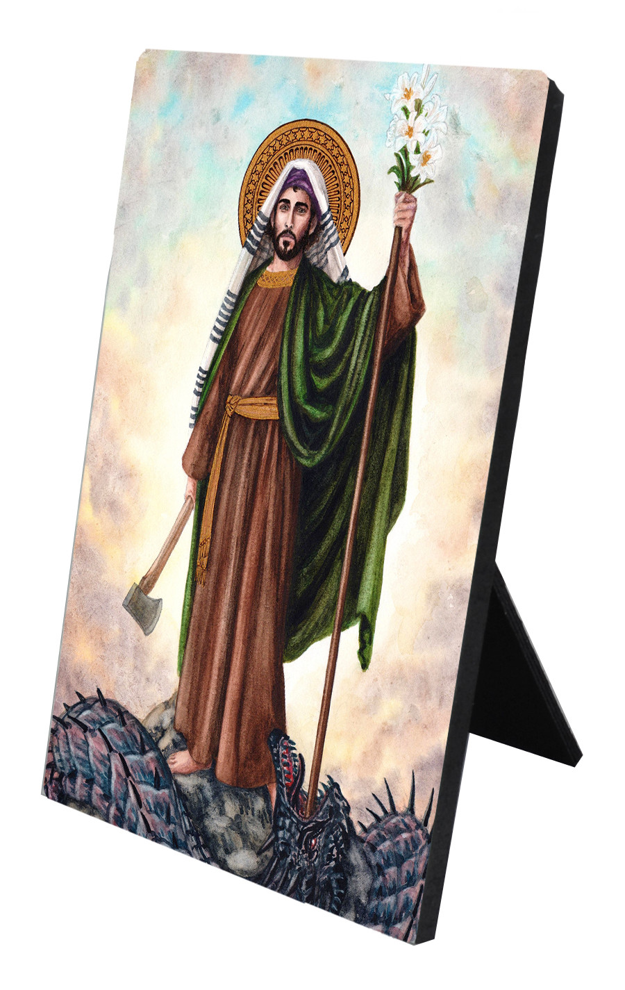 Theophilia St. Joseph Terror of Demons Desk Plaque - Nelson Gifts Wholesale