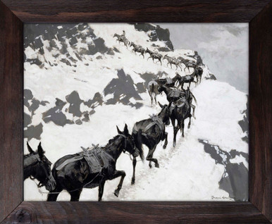 The Mule Pack - Frederic Remington - Nelson Gifts Wholesale
