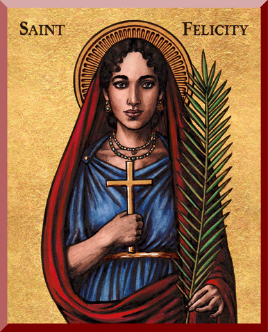 Theophilia St. Felicity Wall Plaque - Nelson Gifts Wholesale