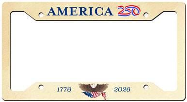 America250™ License Plate Frame - Nelson Gifts Wholesale
