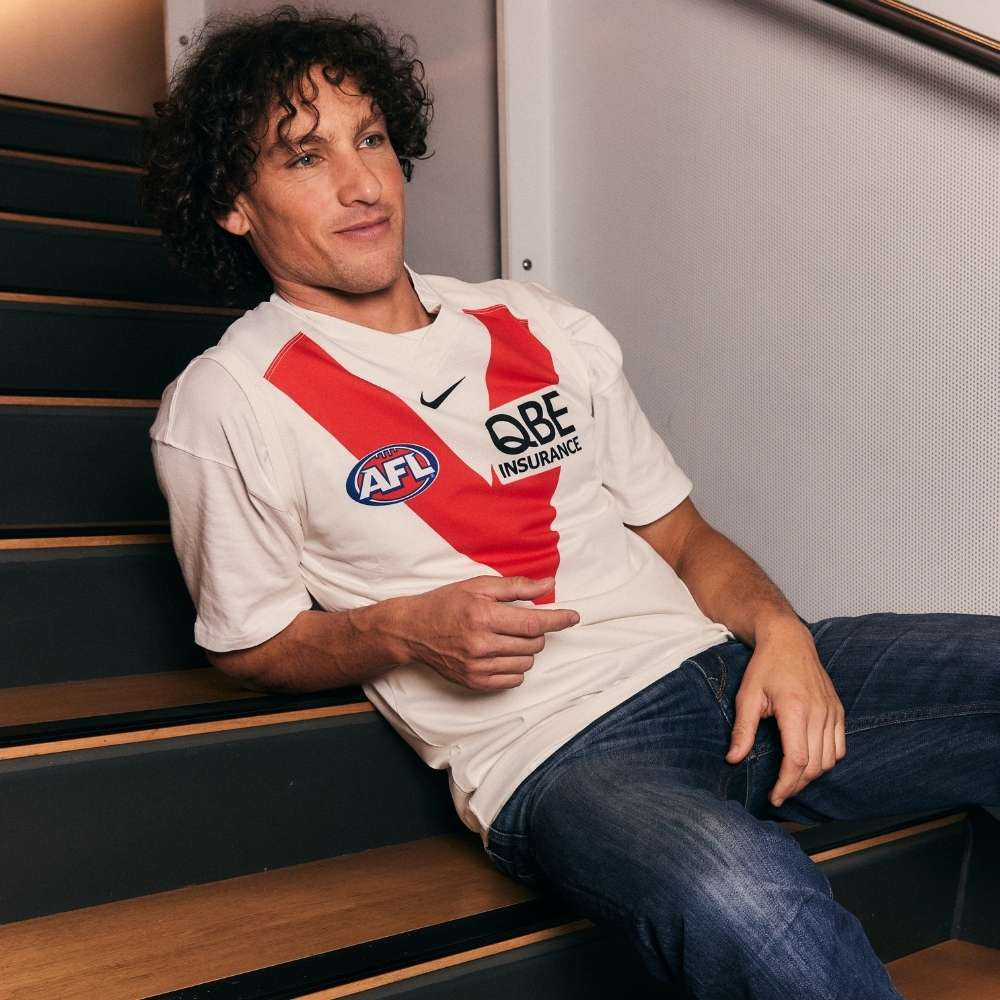 Sydney Swans 2025 Nike Unisex Heritage Guernsey