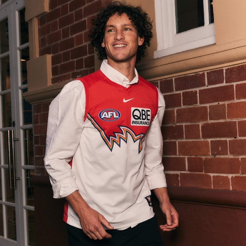 Sydney Swans 2025 Nike Unisex Pride Guernsey