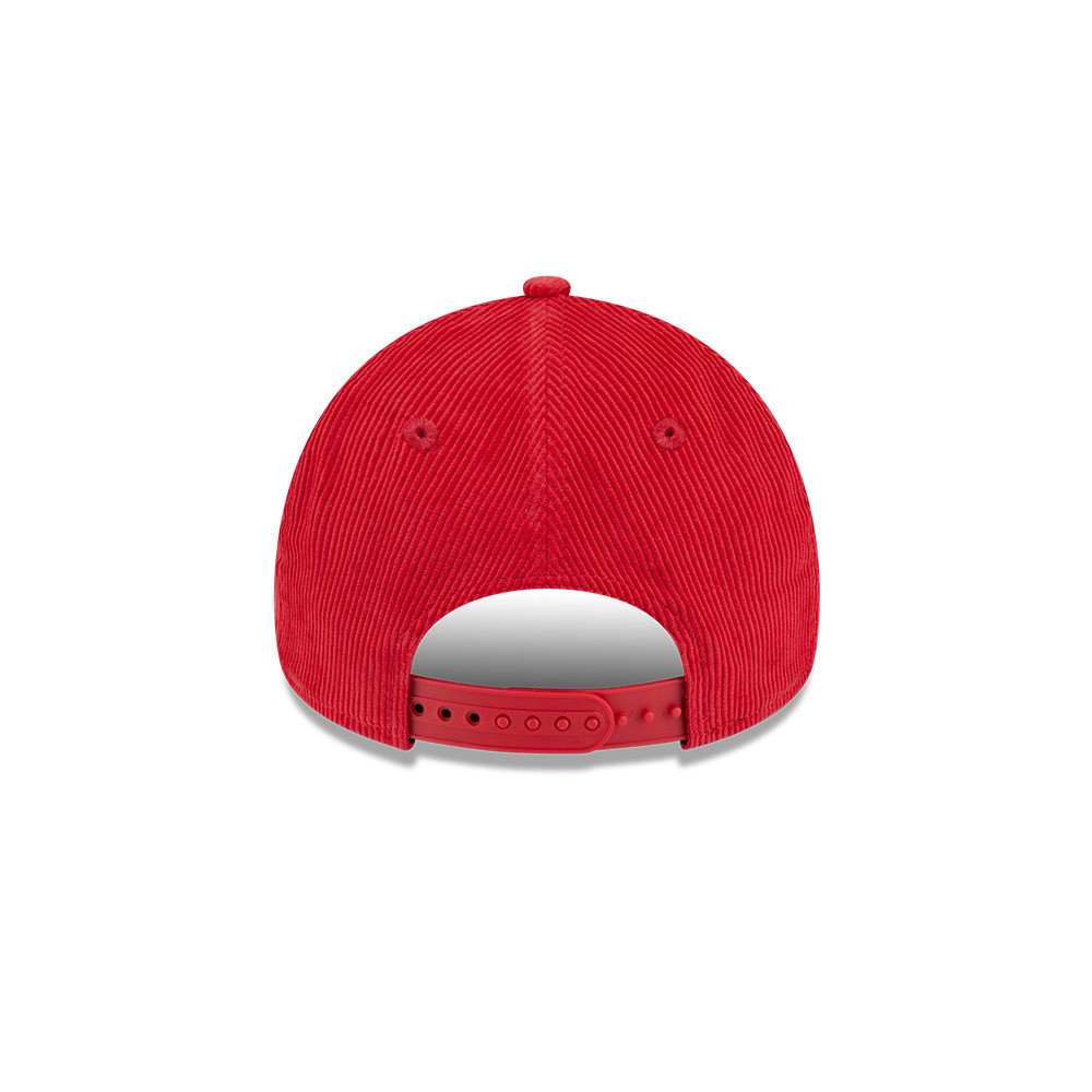Sydney Swans 2026 New Era 9Forty A-Frame Cord Tonal Cap Red - Swanshop