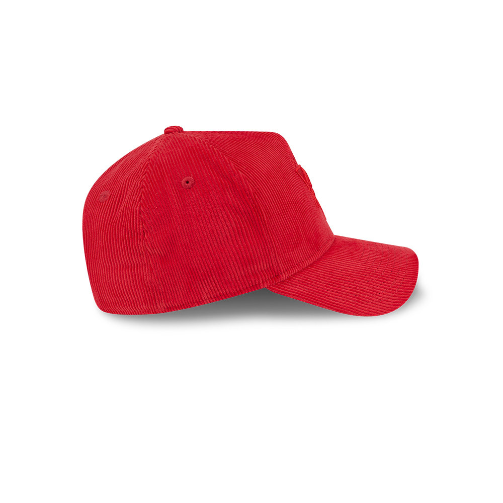 Sydney Swans 2026 New Era 9Forty A-Frame Cord Tonal Cap Red - Swanshop