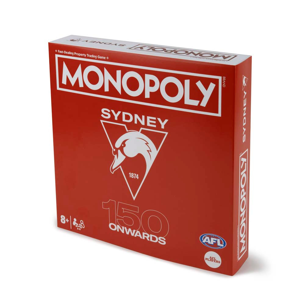 Sydney Swans 150th Anniversary Monopoly Game