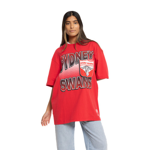 Sydney Swans Mitchell & Ness Inline Stack Tee - Swanshop