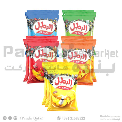 Al Batal Potato Chips 110GMX3 Assorted - Panda.qa