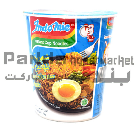 Indomie Cup Noodles Curry Flavour 60gm - Panda.qa