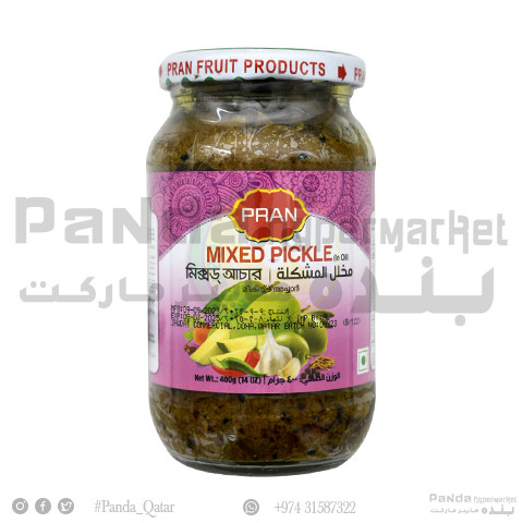 Pran Mixed Pickle 400gm - Panda.qa